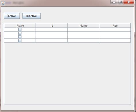 java unable to get hidden jtable column stack overflow