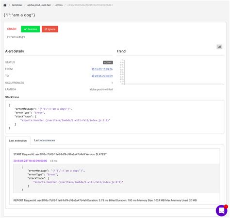 lambda node js error handling an overview docs dashbird