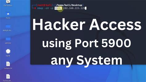 how hacker s take advantage of vnc port 5900 hacker s exploit port