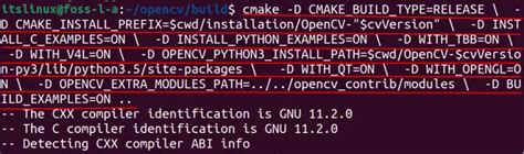 a complete guide to install opencv on ubuntu 22 04 its linux foss