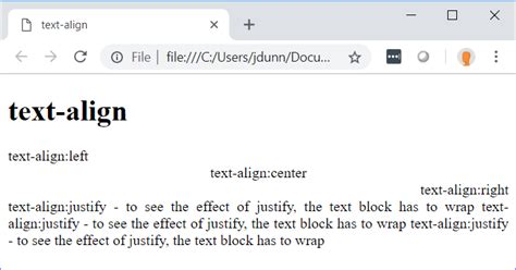 how to justify text in html css lpoedit