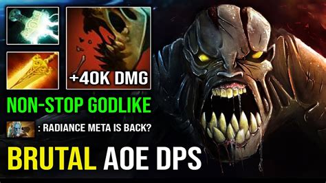 Nonstop Godlike 1v5 Radiance Lifestealer Hard Carry With Brutal Aoe