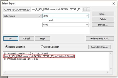 Crystal Reports Pass Record Selection Data To Subreport Stack Overflow