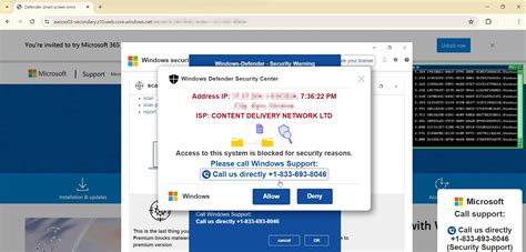 Windows Defender Security Warning Scam Explained Gridinsoft Blog