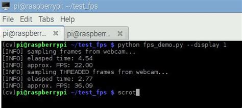 increasing raspberry pi fps with python and opencv pyimagesearch