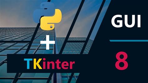 python gui tkinter pack options youtube