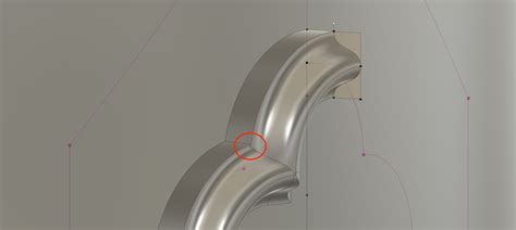 solved sweeping profile along projected to surface path autodesk