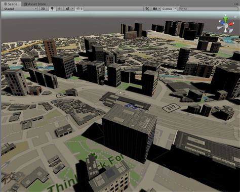 unity で地図が表示可能な mapbox を触ってみた（初級編） これちのpost it