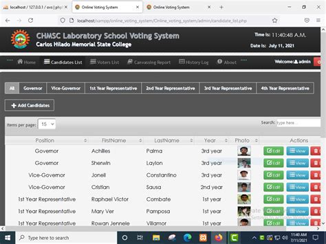 online voting system using php free with source code freeproject24