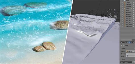 simulating ocean waves in blender cg tutorial
