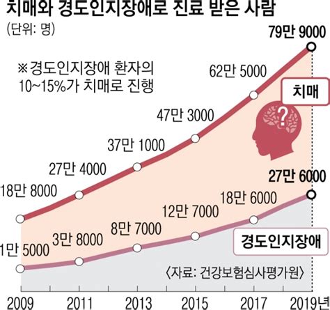 65세 이상 10명 중 1명 ‘치매 … 10년 만에 4배 이상 늘었다 서울신문