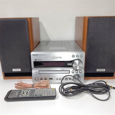 【目立った傷や汚れなし】onkyo オンキヨー オーディオコンポ X Nfr7 Cd Sd Usb Bluetooth ワイヤレス 再生 録音