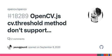 opencv js cv threshold method don t support cv thresh binary inv