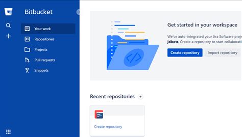 how to create a new bitbucket code repository jd bots