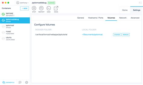 enabling tomcat debugging in docker for eclipse
