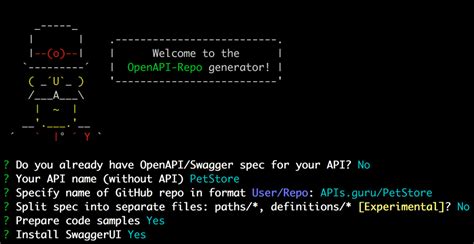 an openapi generator for publishing to github