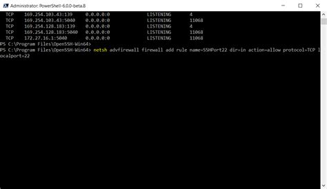 powershell core updated setup openssh in windows and linux max