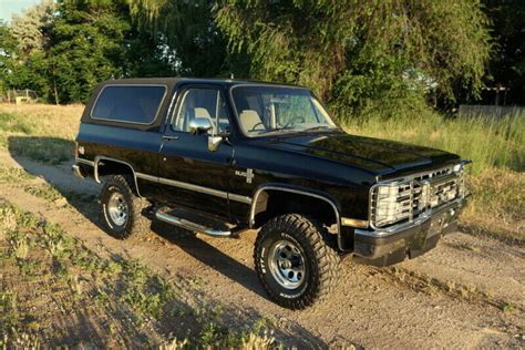 Rare 1986 Chevrolet K5 Blazer 4x4 Silverado Package 350 V8 Auto Ac