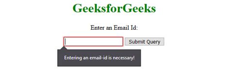 form required attribute with a custom validation message