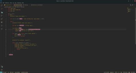 what is this highlighting outside of my code when using rust analyzer