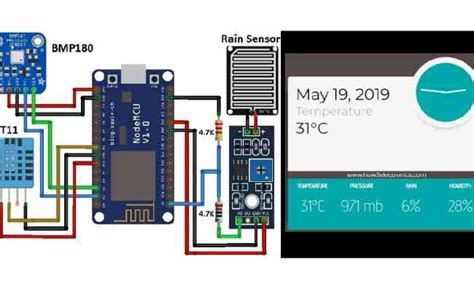 temperature monitor using arduino iot cloud nodemcu west
