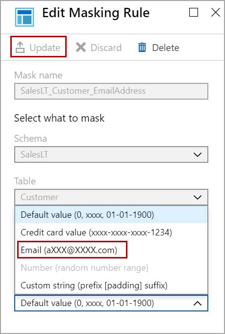 implementing dynamic data masking in azure sql database