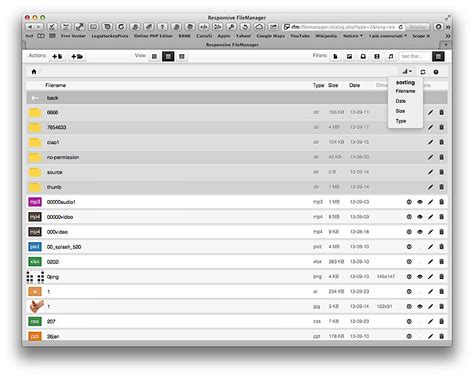responsive filemanager 9 14 0 free open source php filemanager