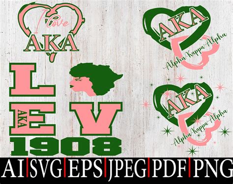 Aka 1908 Svg 1908 Aka Svg Green Ivy Leaf Svgalpha Kappa Alpha Etsy