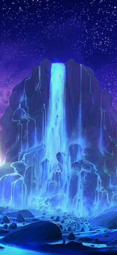 1242x2688 Fantasy Waterfall Iphone Xs Max Hd 4k Wallpapers Images