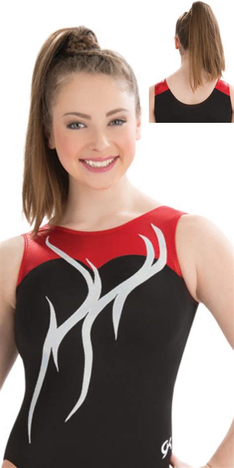 3813 Soaring Flame Gk Elite Sportswear Gymnastics Leotard Discount Leotards