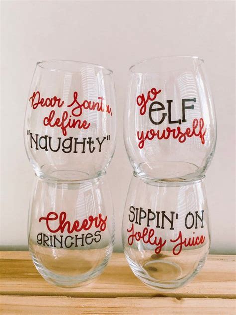 Funny Christmas Quotes For Wine Glasses Shortquotes Cc