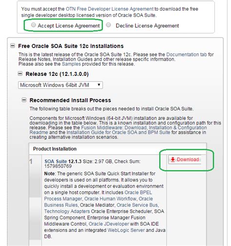oracle soa 12c installation steps using single installer