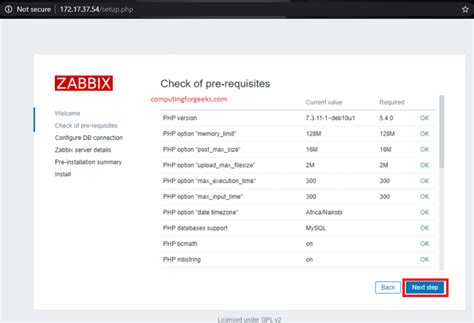 install zabbix server on debian 11 debian 10 computingforgeeks
