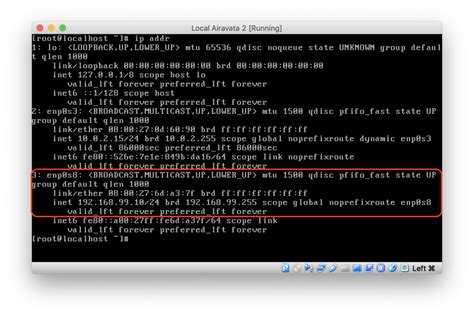 how to create a virtualbox vm with a static ip and
