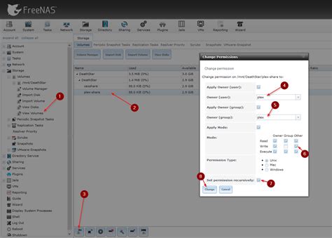 manually update plex freenas checkereasysite