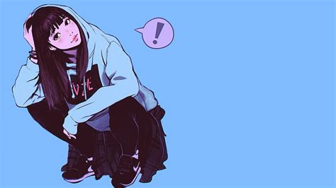 Hd Wallpaper Anime Girls Digital Art Ilya Kuvshinov Wallpaper Flare