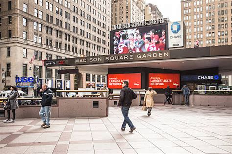 Madison Square Garden Atracción Turística En New York New York