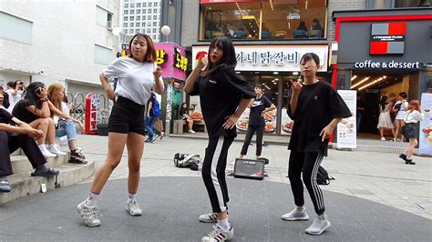 여성댄스팀 에이블 A Ble 커버댄스 Cover Dance 20190703 홍대 Hongdae Busking Youtube