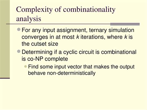 Ppt Combinationality Of Cyclic Circuits Powerpoint Presentation Free