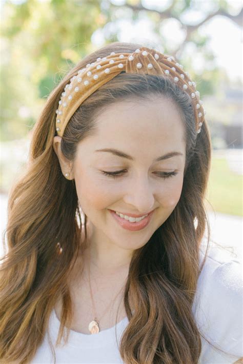 Diy Pearl Knotted Headband