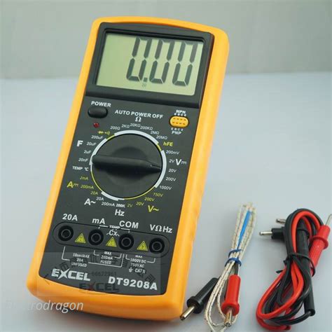 [retired] full function multimeter w temperature