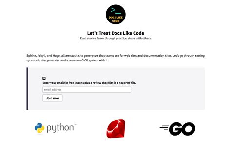 docs like code anne gentle doctoolhub