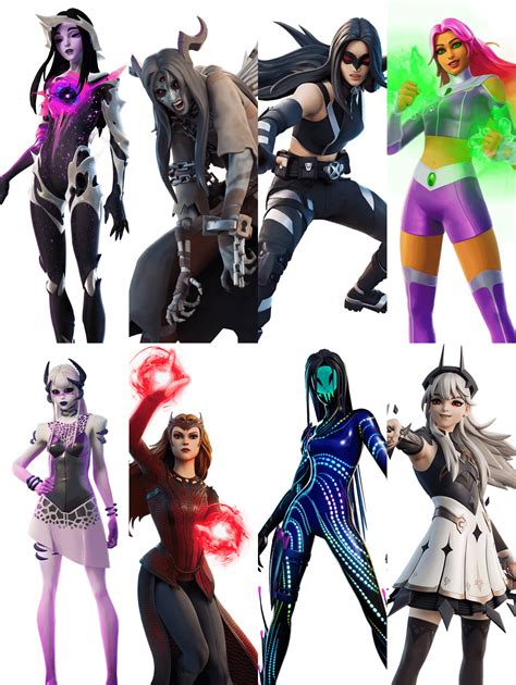 Female Skins With Long Hair Where R Fortnitebr
