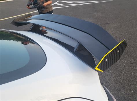 Hacker Narrow Body Front Bumper Canards For Tesla Model 3 Robot Craftsman