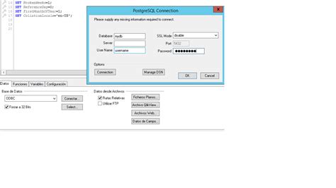 solved connecting qlikview to postgresql with odbc connec qlik