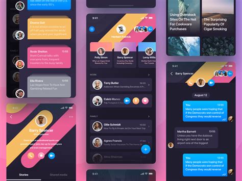 top ui ux design works for inspiration — 30 ux planet