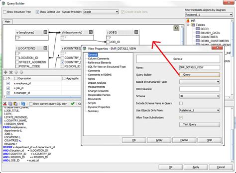 sql developer data modeler quick tip use oracle join