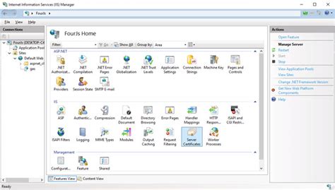 iis configure for 2