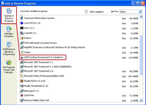 remove old java