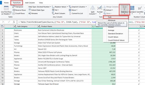 Create Summary Tables In Power Bi